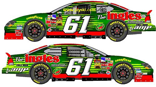 2006 Nextel Cup Schemes - #61 Team - Jayski's NASCAR Silly Season Site