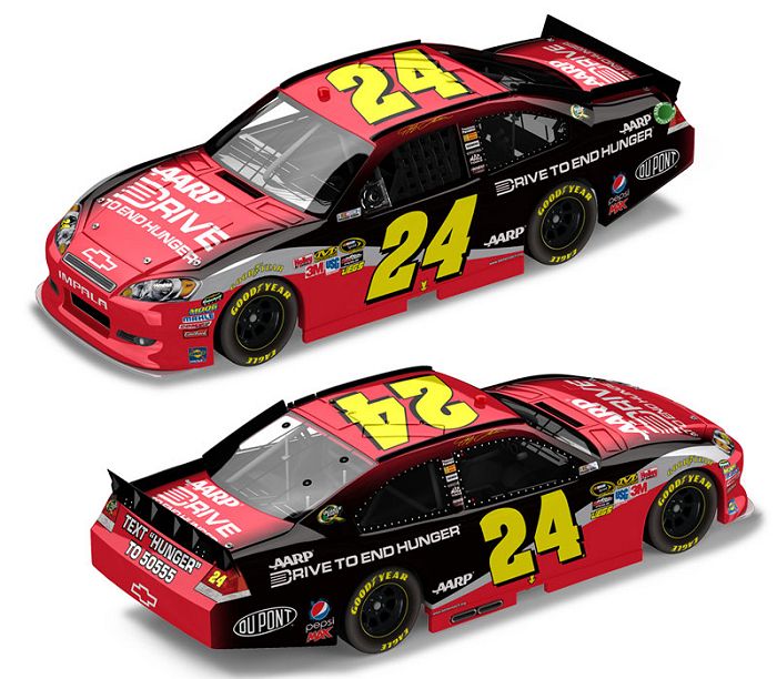 2012 Sprint Cup Paint Schemes - #24 Team - Jayski's NASCAR Silly Season ...