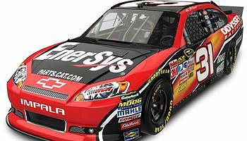 2012 Sprint Cup Paint Schemes - #31 Team - Jayski's NASCAR Silly Season ...
