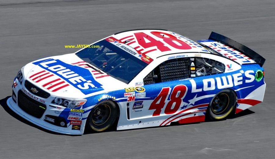 2015 NASCAR Sprint Cup Series Paint Schemes - Team #48 - Jayski's ...