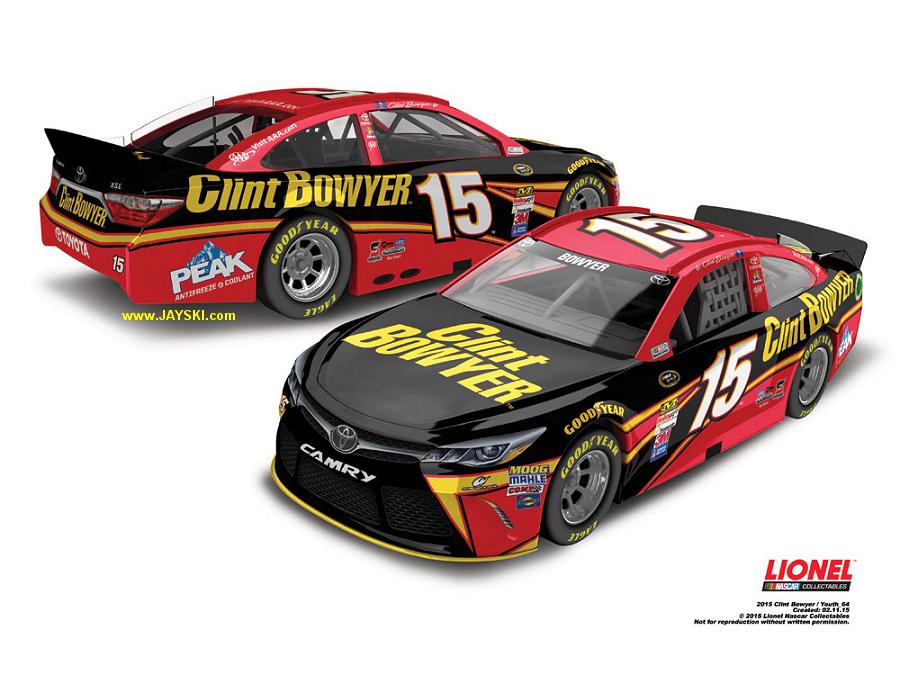 2015 NASCAR Sprint Cup Series Paint Schemes - Team #15 - Jayski's ...