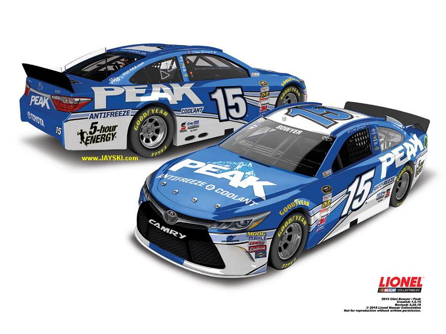 2015 NASCAR Sprint Cup Series Paint Schemes - Team #15 - Jayski's ...