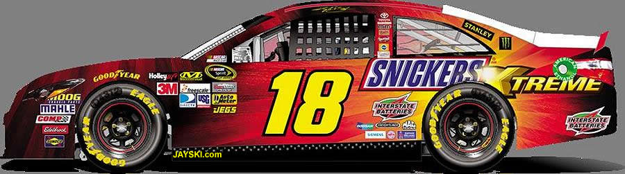 2015 NASCAR Sprint Cup Series Paint Schemes - Team #18 - Jayski's ...