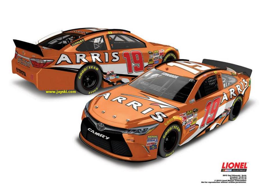 2015 NASCAR Sprint Cup Series Paint Schemes - Team #19 - Jayski's ...
