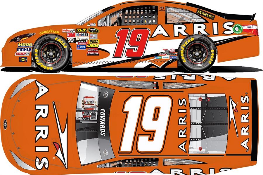 2015 NASCAR Sprint Cup Series Paint Schemes - Team #19 - Jayski's ...