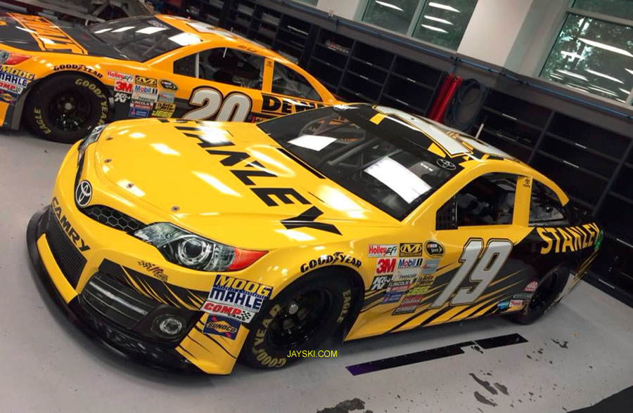 2015 NASCAR Sprint Cup Series Paint Schemes - Team #19 - Jayski's ...