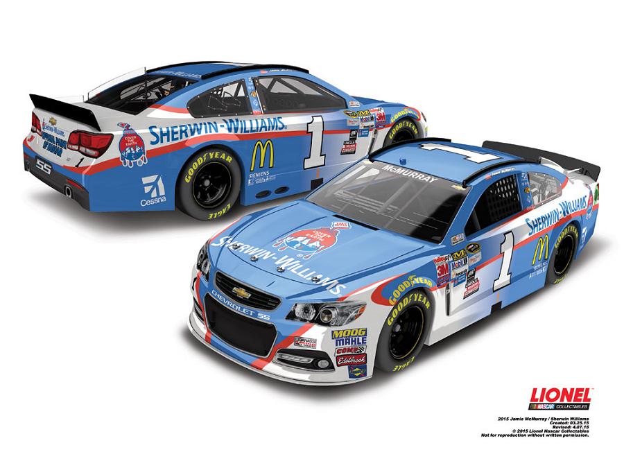 2015 NASCAR Sprint Cup Series Paint Schemes - Team #1 - Jayski's NASCAR ...