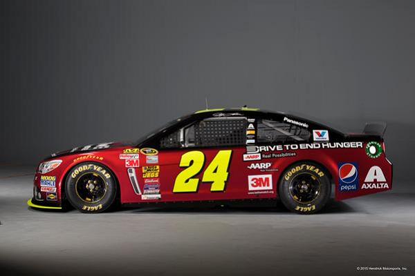2015 NASCAR Sprint Cup Series Paint Schemes - Team #24 - Jayski's ...