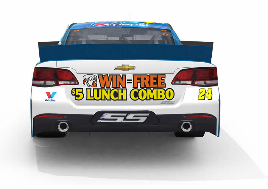 2015 NASCAR Sprint Cup Series Paint Schemes - Team #24 - Jayski's ...
