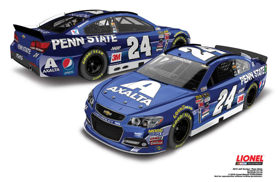2015 NASCAR Sprint Cup Series Paint Schemes - Team #24 - Jayski's ...