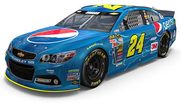 2015 NASCAR Sprint Cup Series Paint Schemes - Team #24 - Jayski's ...