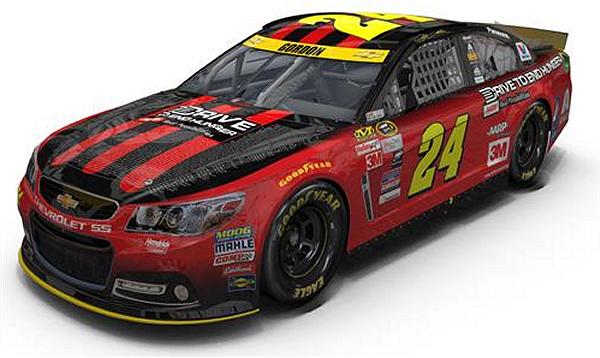 2015 NASCAR Sprint Cup Series Paint Schemes - Team #24 - Jayski's ...