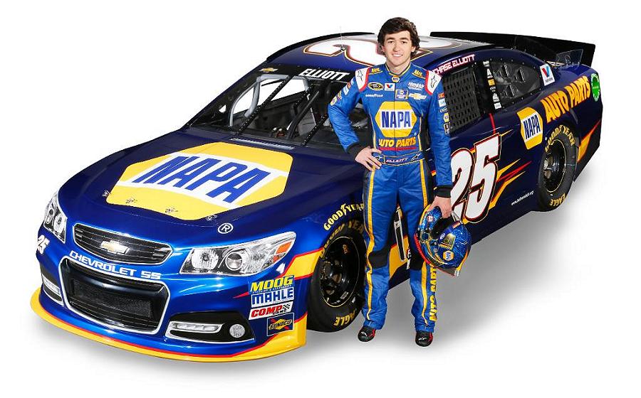 2015 NASCAR Sprint Cup Series Paint Schemes - Team #25 - Jayski's ...