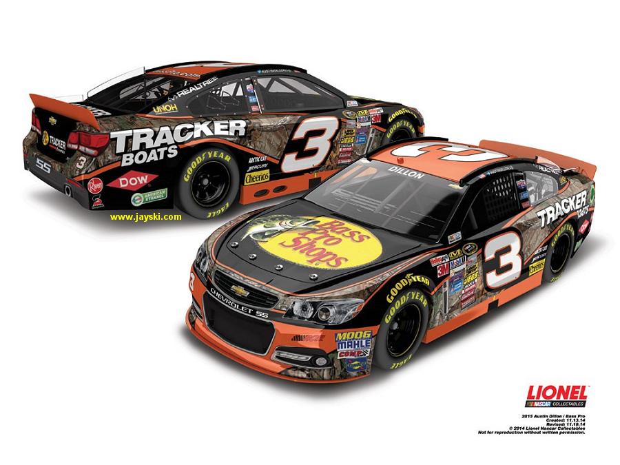 2015 NASCAR Sprint Cup Series Paint Schemes - Team #3 - Jayski's NASCAR ...