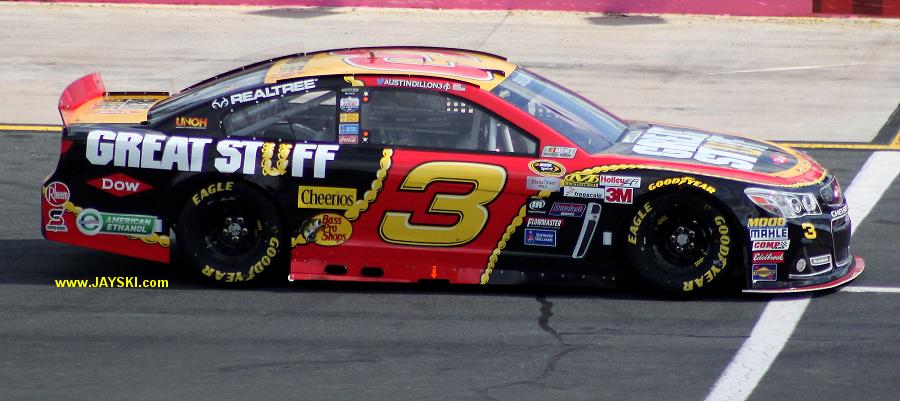 2015 NASCAR Sprint Cup Series Paint Schemes - Team #3 - Jayski's NASCAR ...