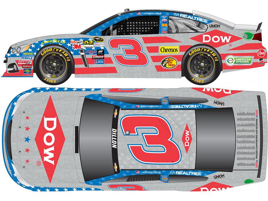2015 NASCAR Sprint Cup Series Paint Schemes - Team #3 - Jayski's NASCAR ...