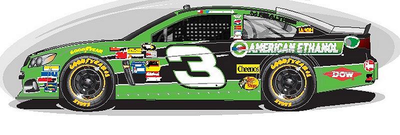 2015 NASCAR Sprint Cup Series Paint Schemes - Team #3 - Jayski's NASCAR ...