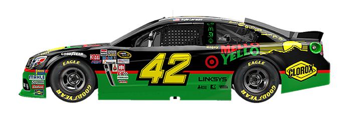 2015 NASCAR Sprint Cup Series Paint Schemes - Team #42 - Jayski's ...