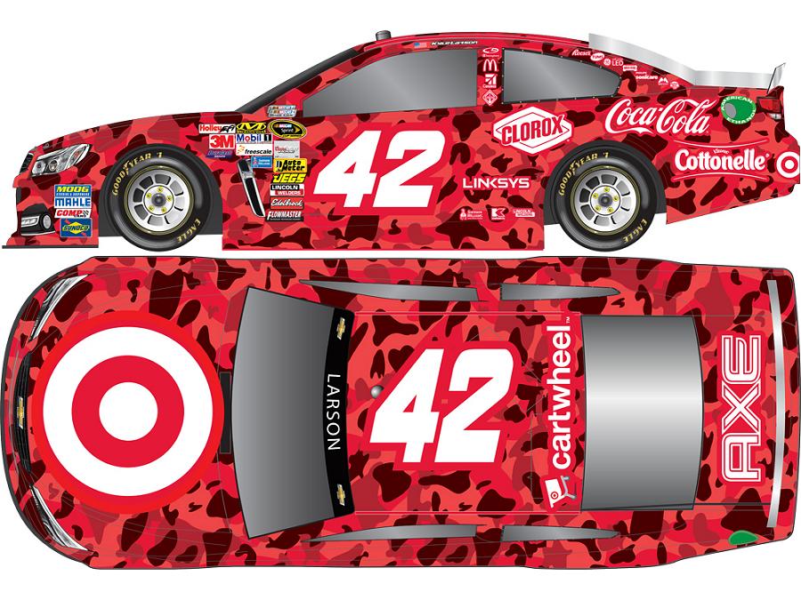 2015 NASCAR Sprint Cup Series Paint Schemes - Team #42 - Jayski's ...