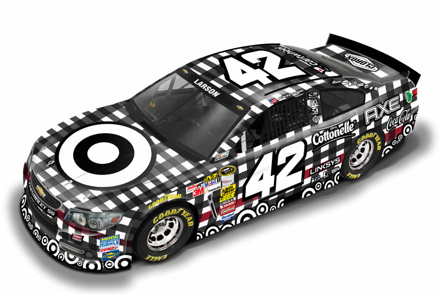 2015 NASCAR Sprint Cup Series Paint Schemes - Team #42 - Jayski's ...