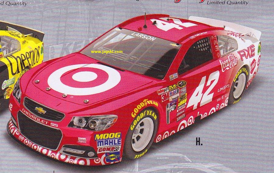 2015 NASCAR Sprint Cup Series Paint Schemes - Team #42 - Jayski's ...
