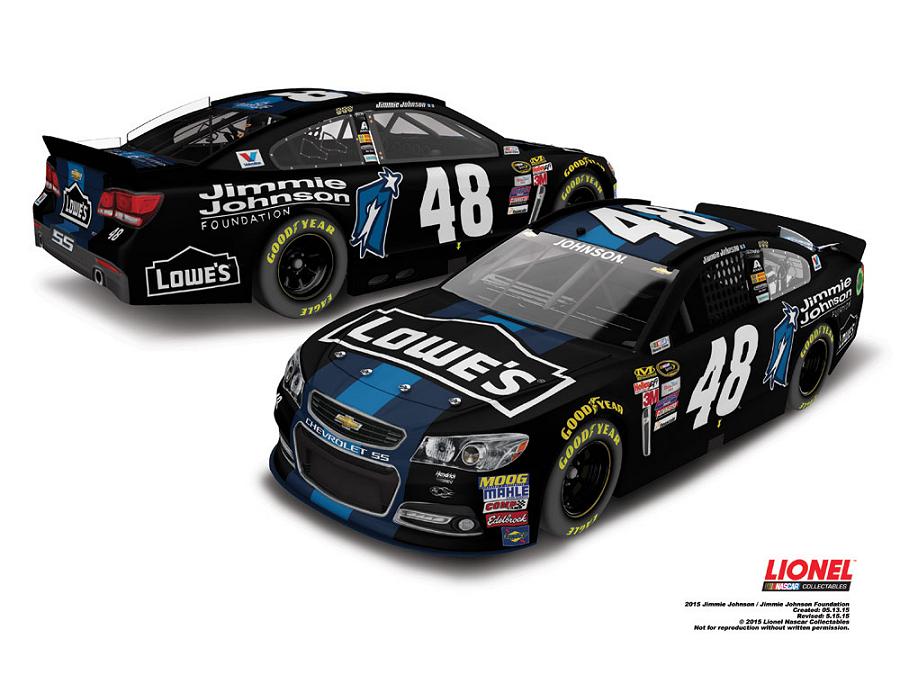2015 NASCAR Sprint Cup Series Paint Schemes - Team #48 - Jayski's ...