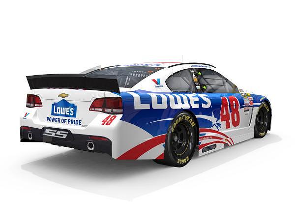 2015 NASCAR Sprint Cup Series Paint Schemes - Team #48 - Jayski's ...