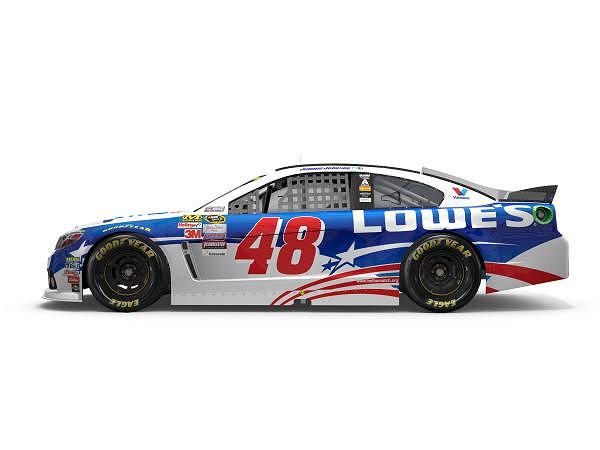 2015 NASCAR Sprint Cup Series Paint Schemes - Team #48 - Jayski's ...
