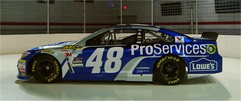 2015 NASCAR Sprint Cup Series Paint Schemes - Team #48 - Jayski's ...
