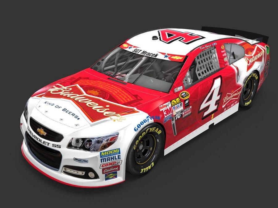 2015 NASCAR Sprint Cup Series Paint Schemes - Team #4 - Jayski's NASCAR ...