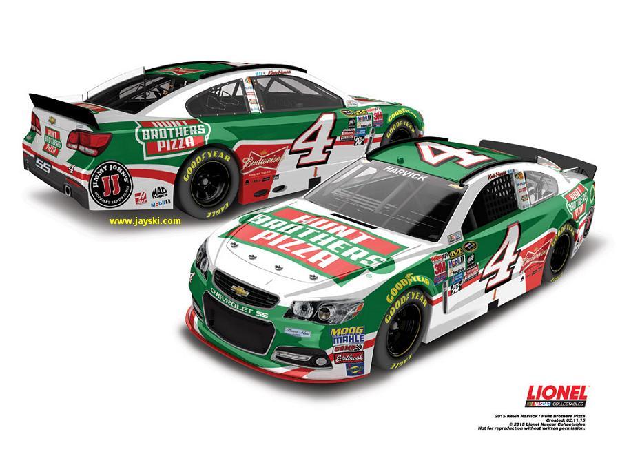 2015 NASCAR Sprint Cup Series Paint Schemes - Team #4 - Jayski's NASCAR ...