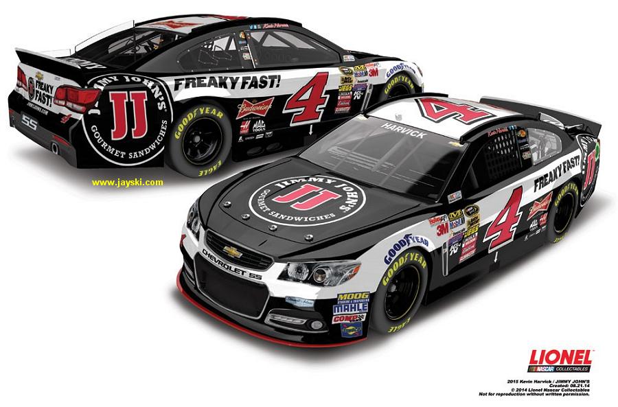 2015 NASCAR Sprint Cup Series Paint Schemes - Team #4 - Jayski's NASCAR ...