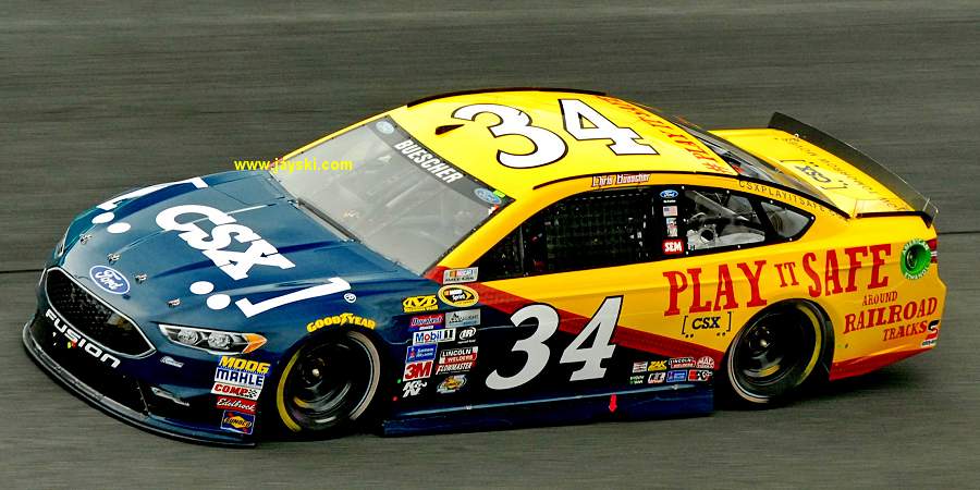 2016 NASCAR Sprint Cup Series Paint Schemes - Team #34 - Jayski's ...