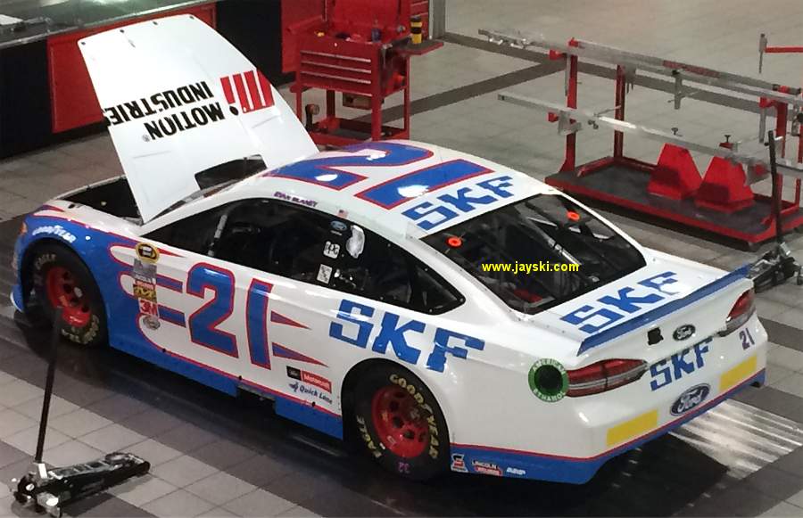 2016 NASCAR Sprint Cup Series Paint Schemes - Team #21 - Jayski's ...