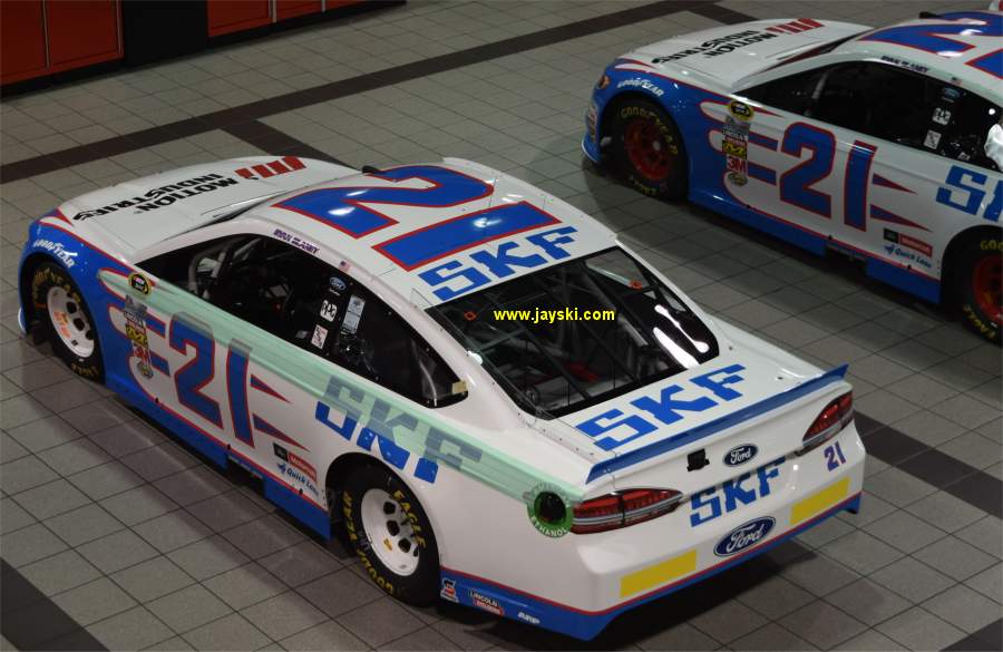 2016 NASCAR Sprint Cup Series Paint Schemes - Team #21 - Jayski's ...