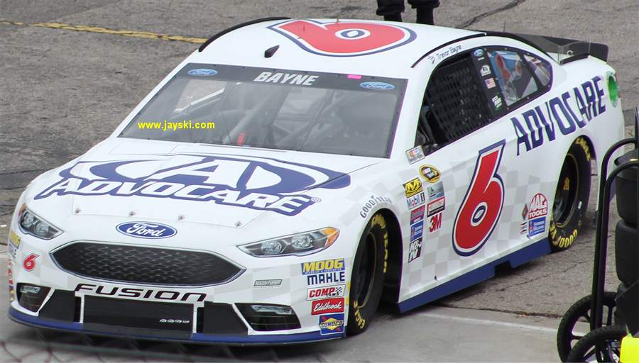 2016 NASCAR Sprint Cup Series Paint Schemes - Team #6 - Jayski's NASCAR ...