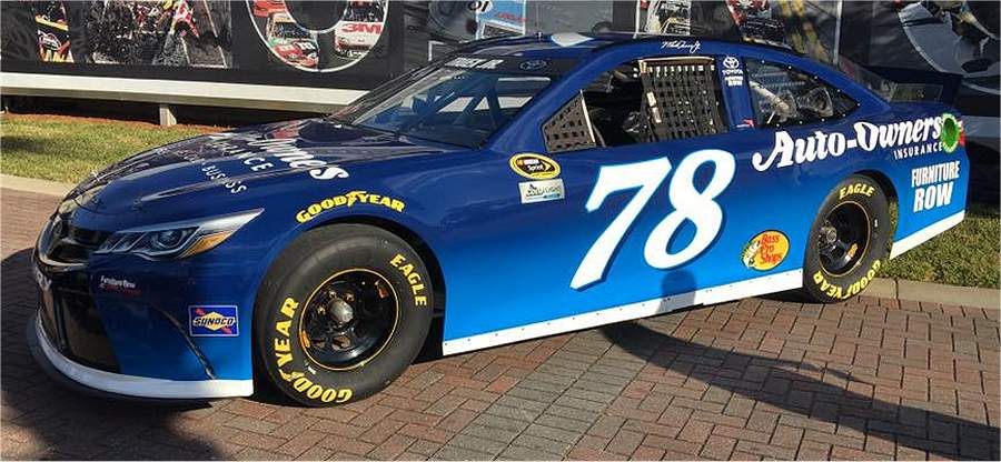 2016 NASCAR Sprint Cup Series Paint Schemes - Team #78 - Jayski's ...