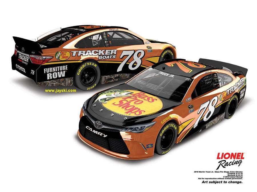 2016 NASCAR Sprint Cup Series Paint Schemes - Team #78 - Jayski's ...