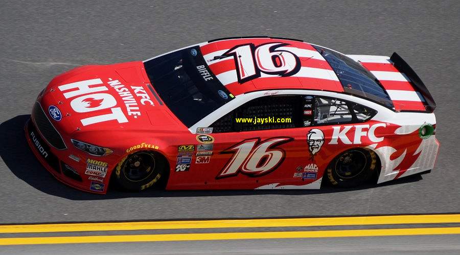 2016 NASCAR Sprint Cup Series Paint Schemes - Team #16 - Jayski's ...