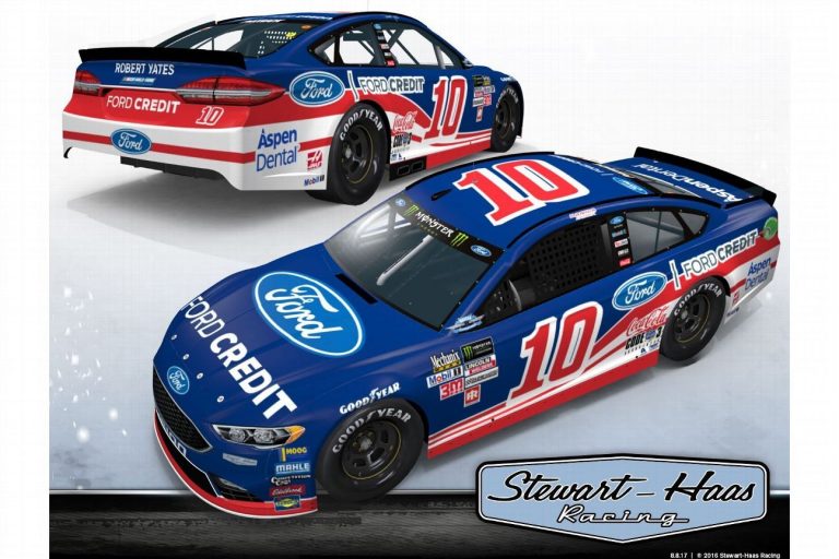 2017 #10 Cup team paint schemes - Jayski's NASCAR Silly Season Site