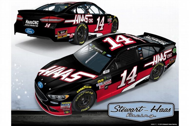 2017 #14 Cup team paint schemes - Jayski's NASCAR Silly Season Site