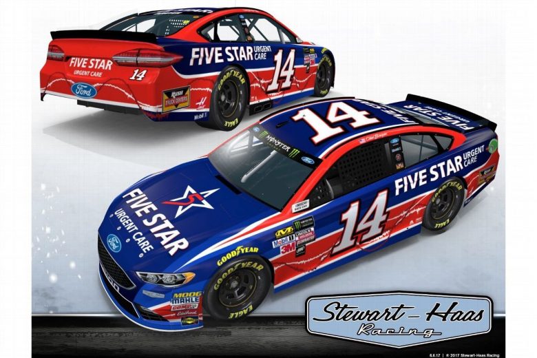 2017 #14 Cup team paint schemes - Jayski's NASCAR Silly Season Site
