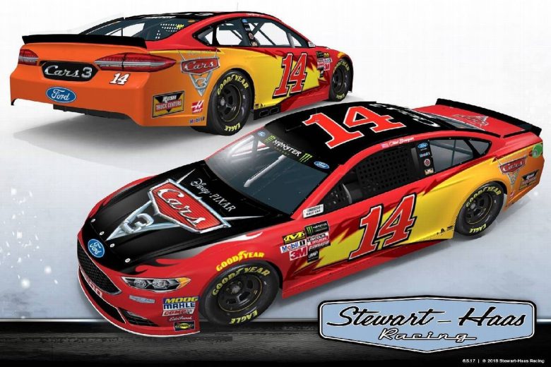 2017 #14 Cup team paint schemes - Jayski's NASCAR Silly Season Site