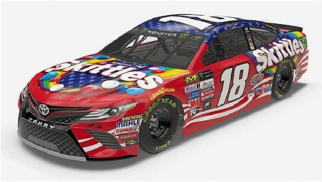 2017 #18 Cup team paint schemes - Jayski's NASCAR Silly Season Site