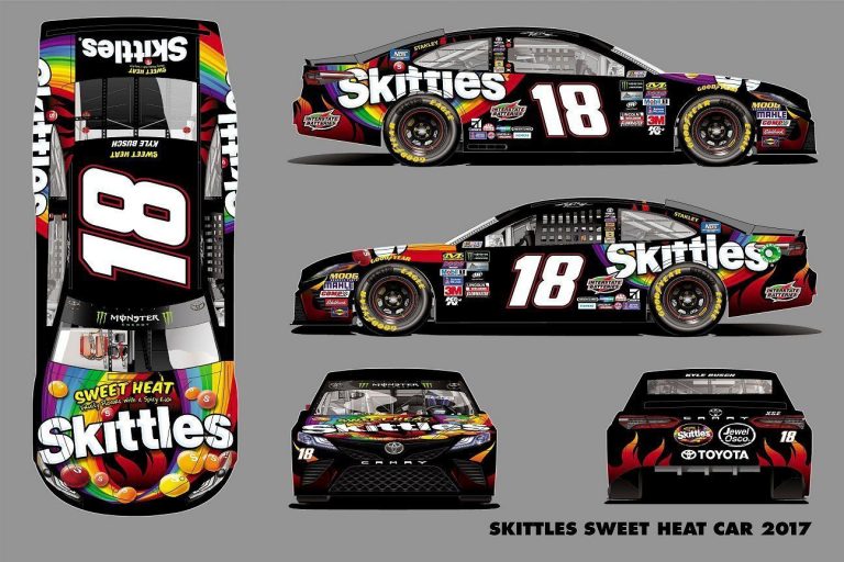 2017 #18 Cup team paint schemes - Jayski's NASCAR Silly Season Site