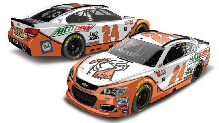 2017 #24 Cup team paint schemes - Jayski's NASCAR Silly Season Site