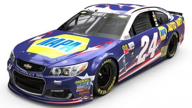 2017 #24 Cup team paint schemes - Jayski's NASCAR Silly Season Site