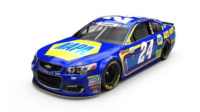 2017 #24 Cup team paint schemes - Jayski's NASCAR Silly Season Site