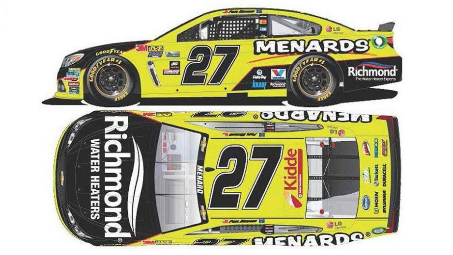 2017 #27 Cup team paint schemes - Jayski's NASCAR Silly Season Site