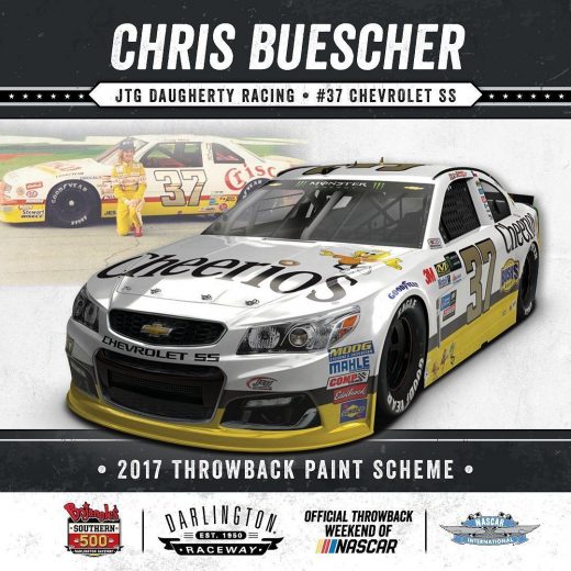 2017 #37 Cup team paint schemes - Jayski's NASCAR Silly Season Site